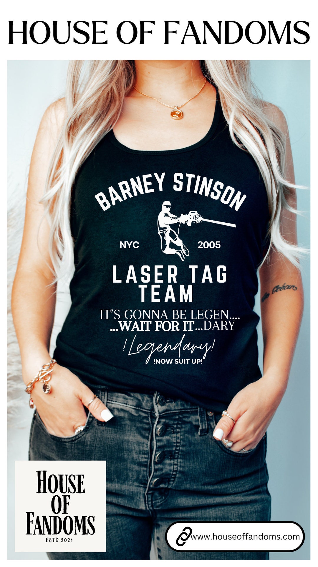 How I Met Your Mother Tank - Etsy