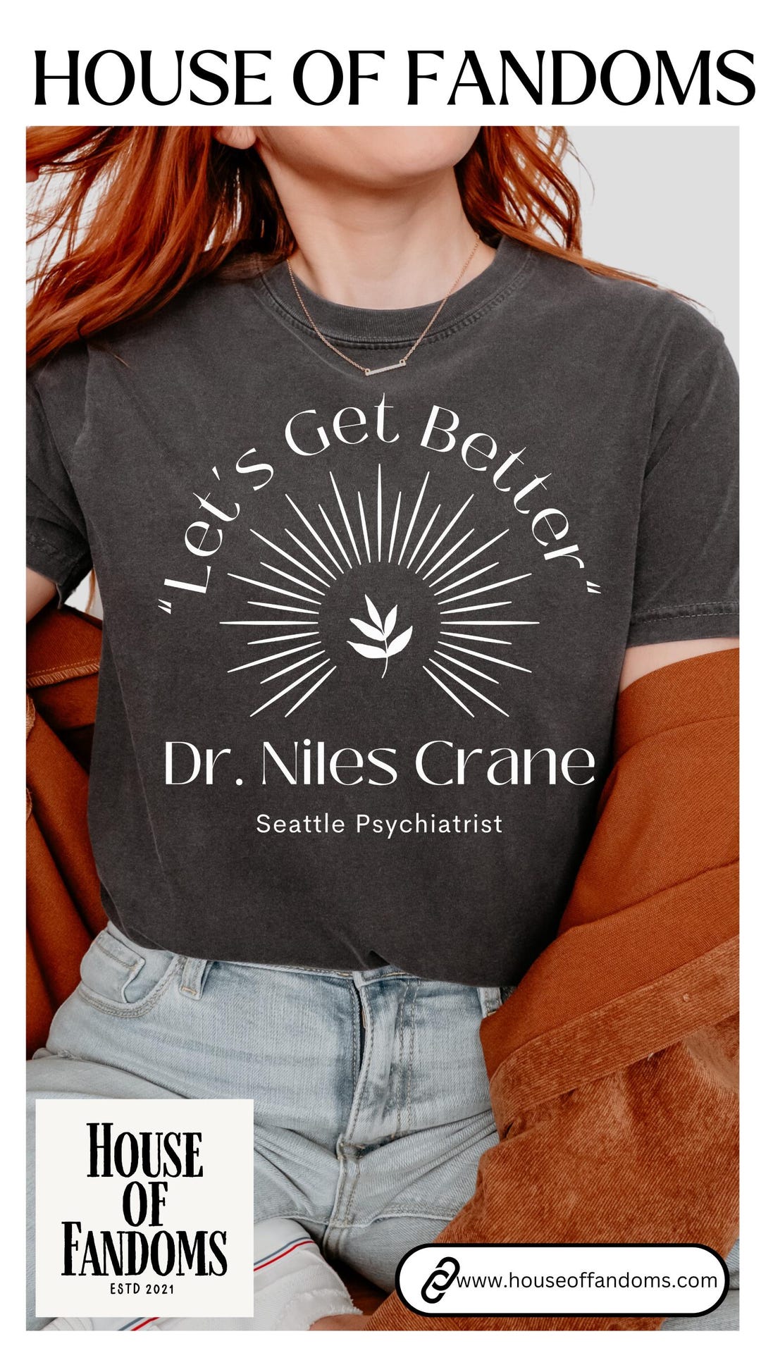 Frasier Gift, Cafe Nervosa, Niles Crane, Comfort Colors® Tshirt, 90s ...