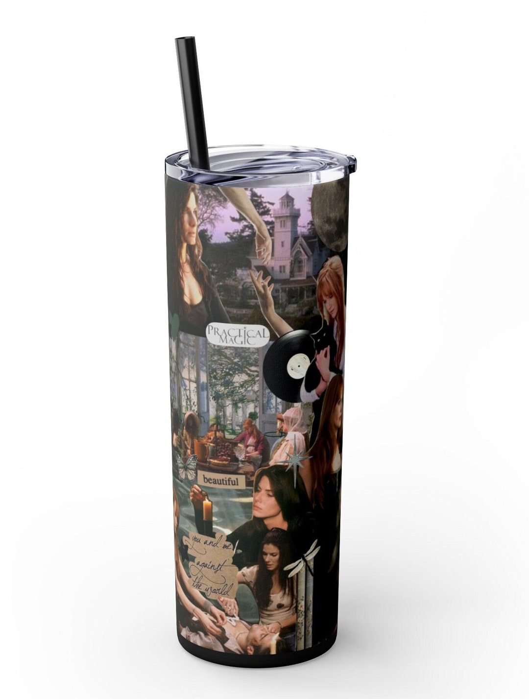Practical Magic Witch Tumbler, 20oz Straw Cup, Pagan Gift, Wiccan Decor ...