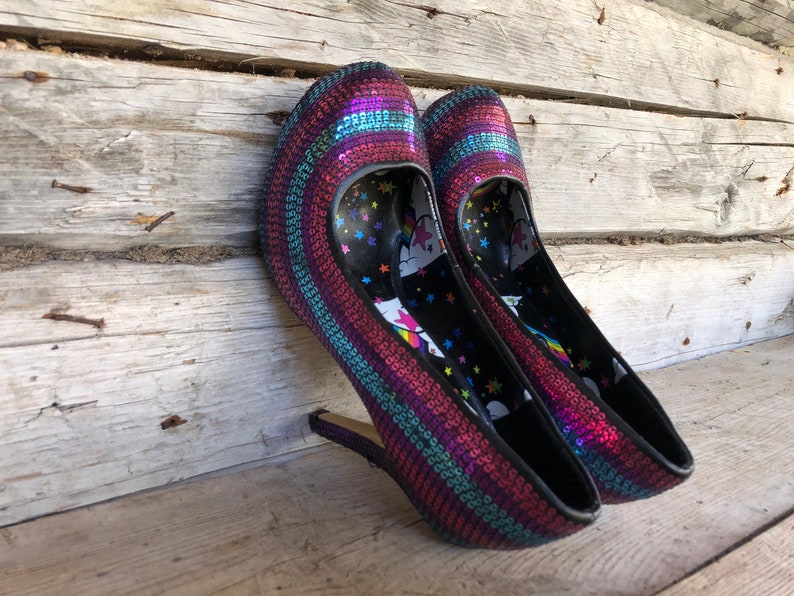 IRON FIST Y2K Disco Party Dress up Style Classic Women's High Heel ...