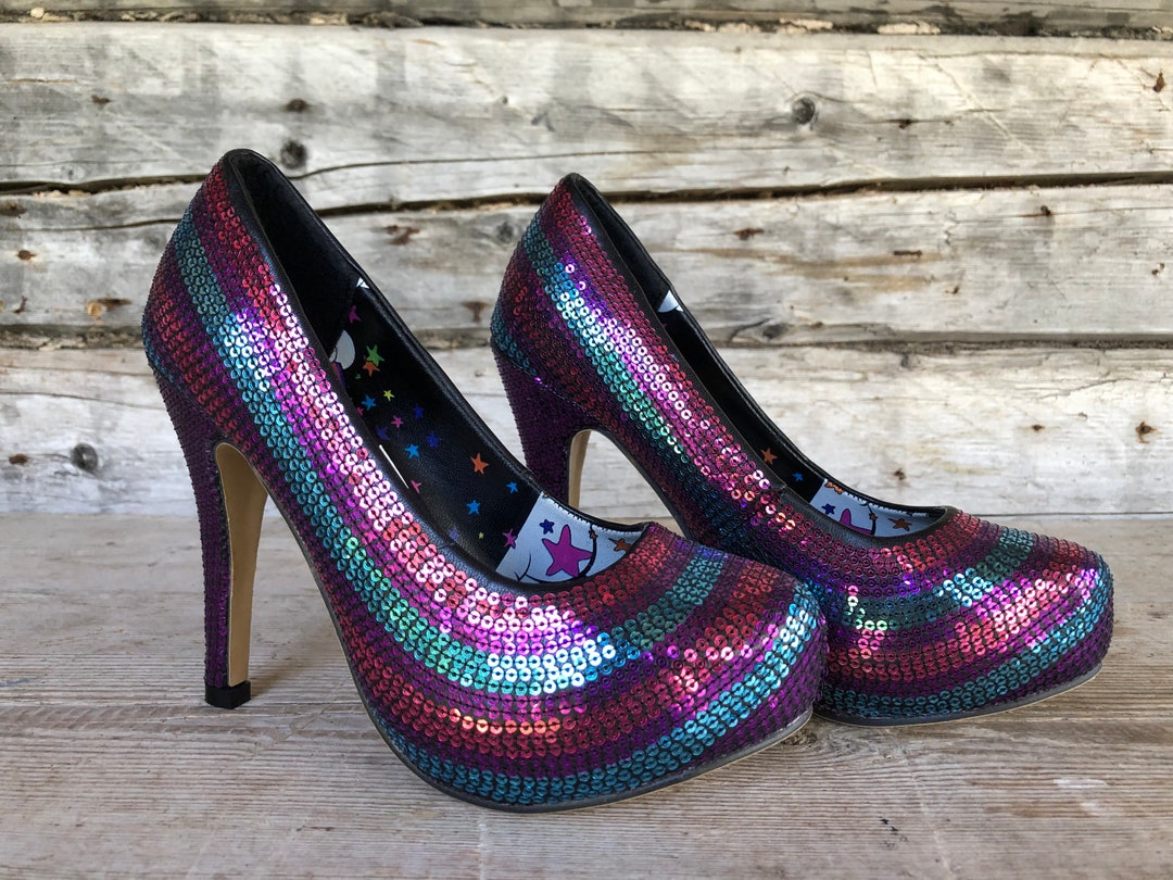 IRON FIST Y2K Disco Party Dress up Style Classic Women's High Heel ...