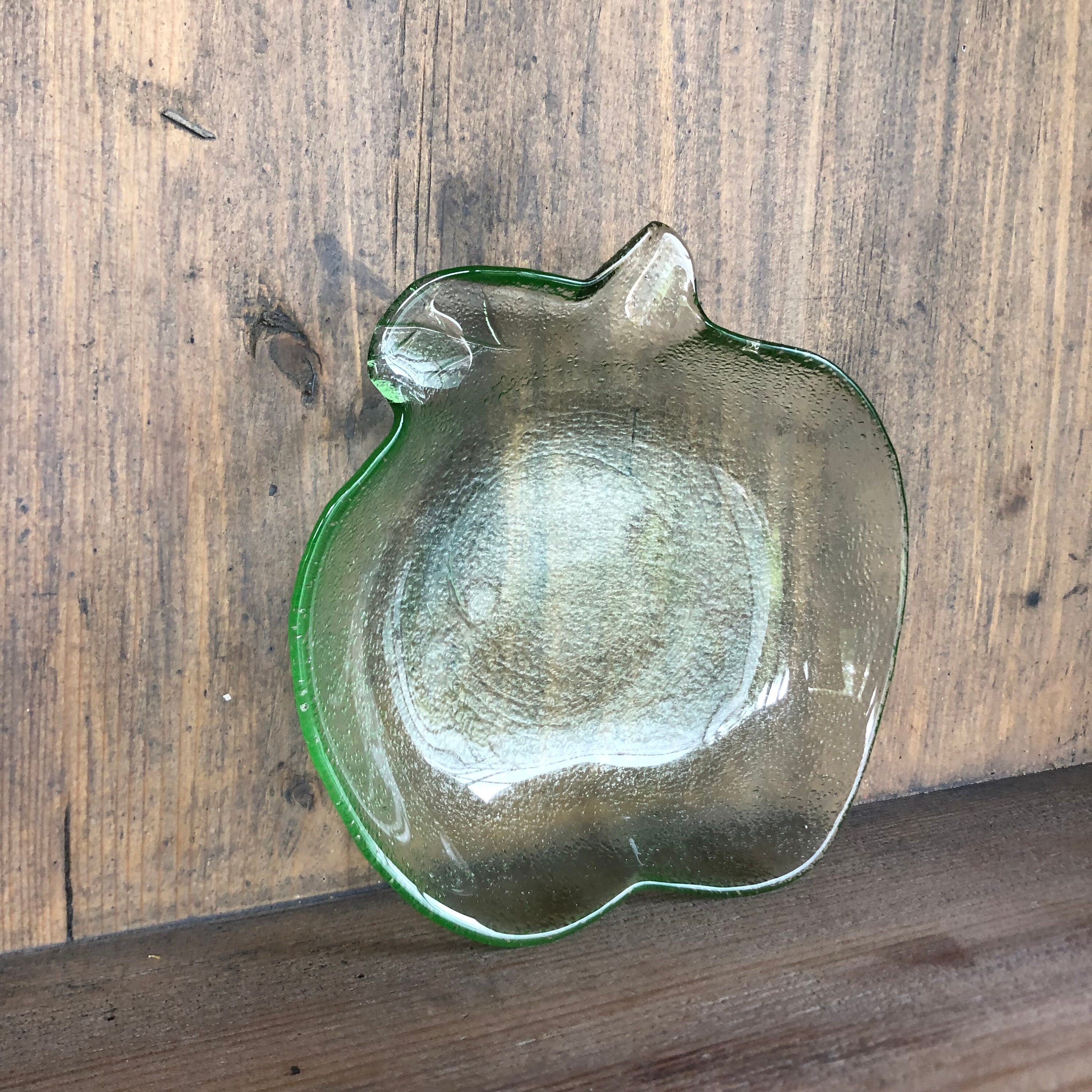 Vintage Apple Fruit Shape Glass Dining Kitchen Serving Tray - Etsy