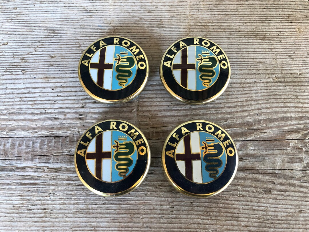 Alfa Romeo Logo Speedline Wheels Genuine Left Right Side Front Rear ...