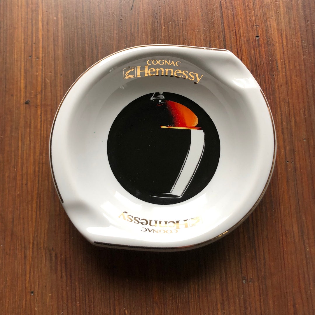 Vintage HENNESSY Cognac France Table Desk Ashtray Plate - Etsy