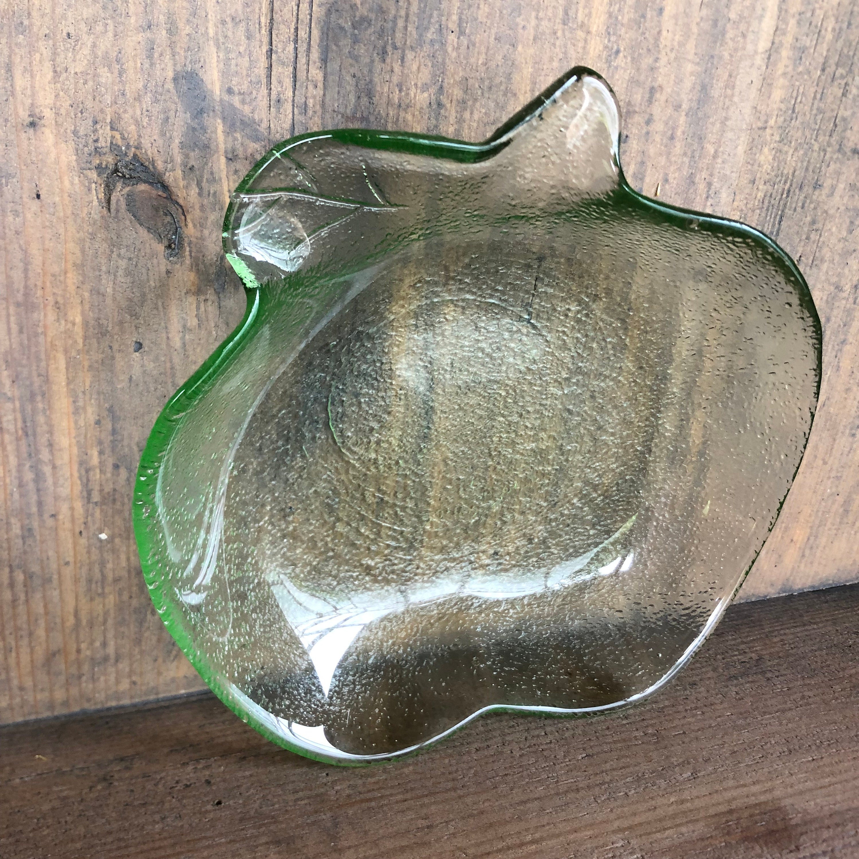 Vintage Apple Fruit Shape Glass Dining Kitchen Serving Tray - Etsy