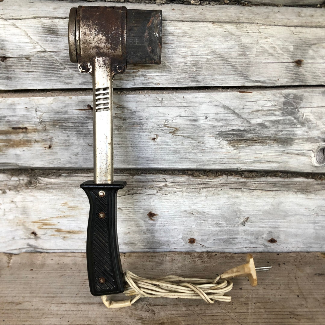 Vintage RARE Electric Soldering Iron Hammer Axe for Various Metal ...