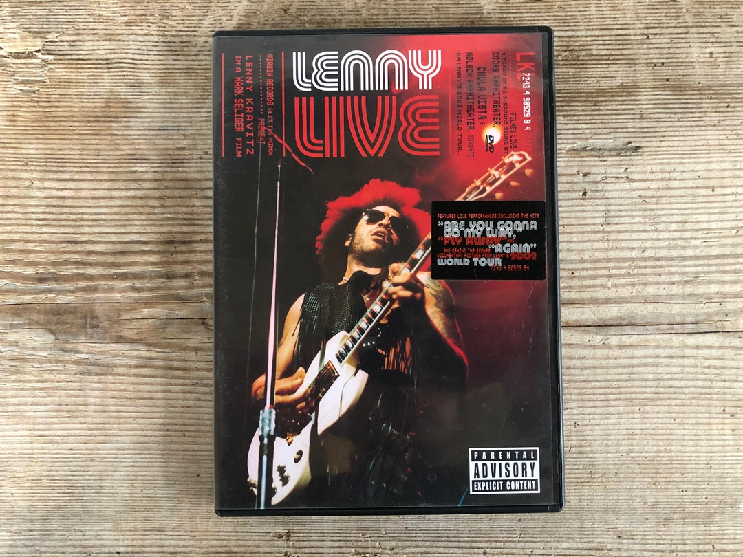LENNY KRAVITZ World Tour Music Movie Concert DVD Lenny Live 2002 Mark ...