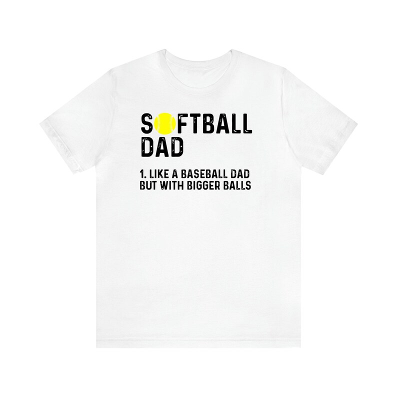 Softball Dad Tshirt Softball Dad Father's Day Shirt Like - Etsy