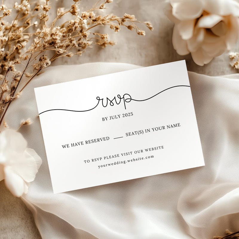 Wedding Rsvp Cards - Etsy