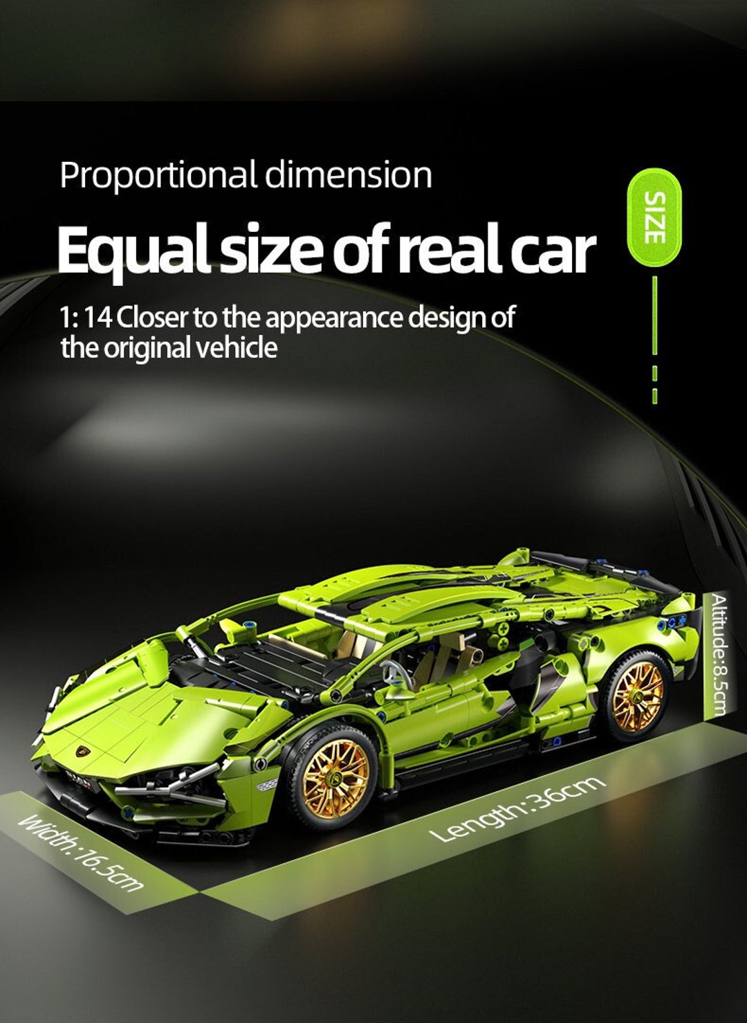Technical Racing Sport Car Model Building Blocks City Mechanical Speed ...