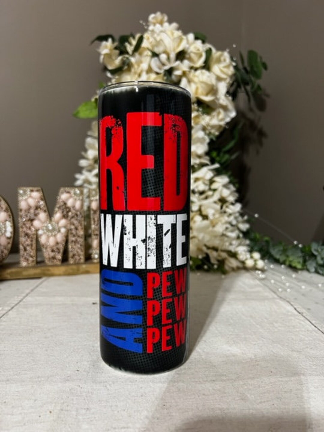 Red White and Pew Pew Pew - Etsy