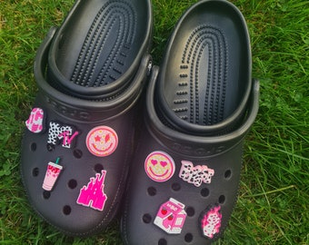 Girl Pink Croc Charms Jibbitz - Etsy UK