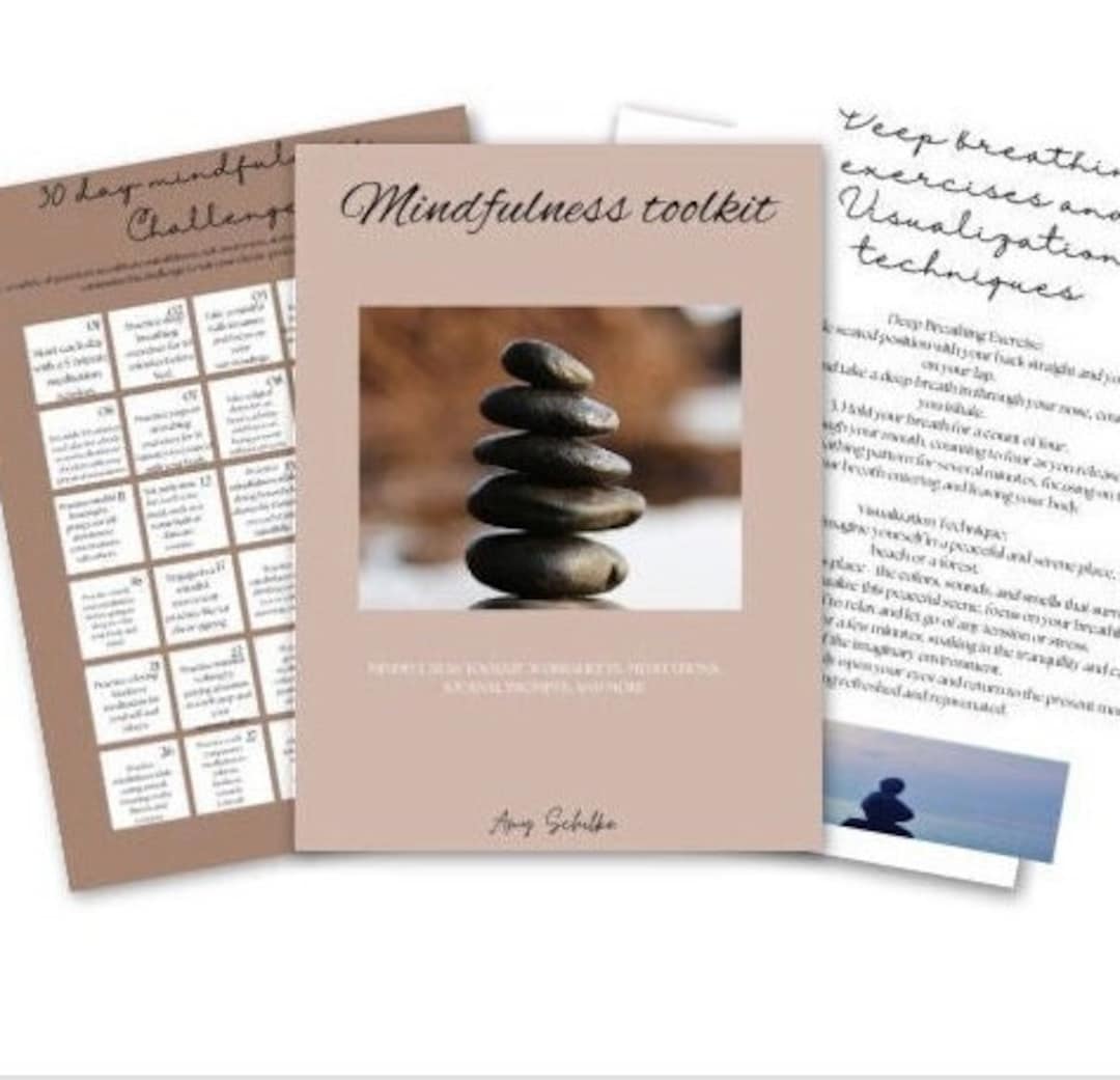 Mindfulness Printable Toolkit Mindfulness Journal Prompts Mindfulness ...