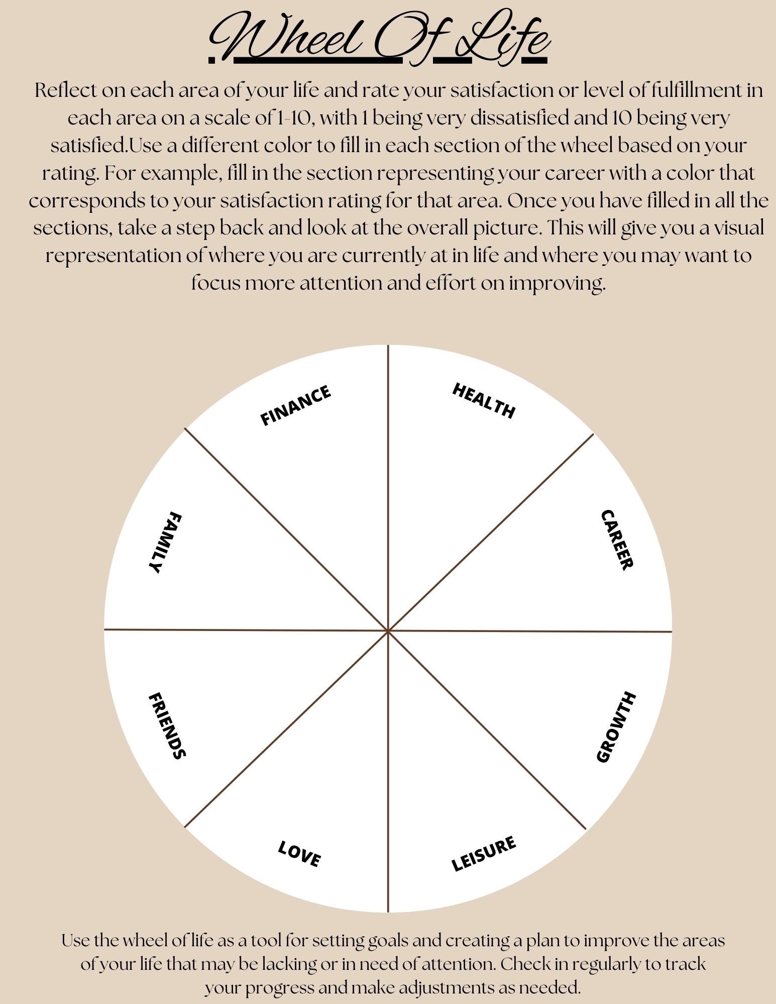 Printable Wellness Planner, Printables, Wellness, Mindfulness ...