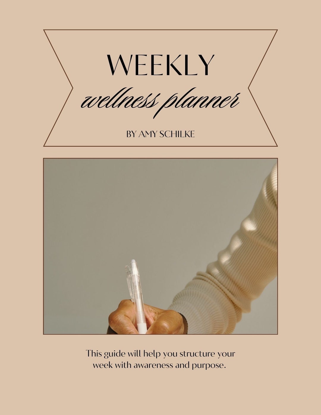 Printable Wellness Planner, Printables, Wellness, Mindfulness ...