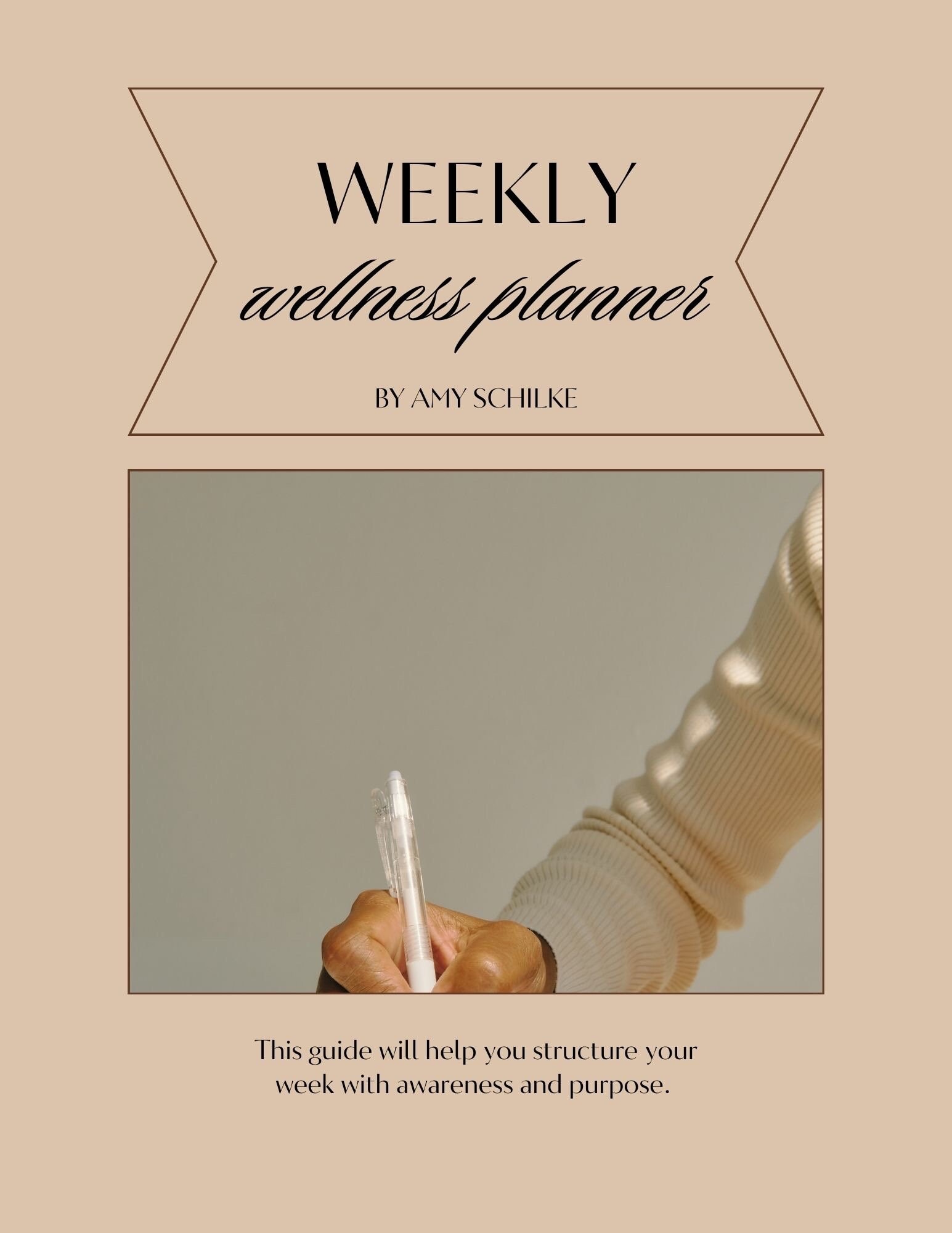 Printable Wellness Planner, Printables, Wellness, Mindfulness ...