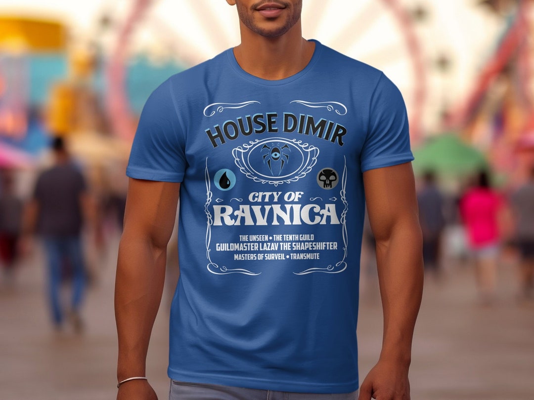 MTG Guilds of Ravnica House Dimir Parody Vintage T-shirt, Funny Magic ...