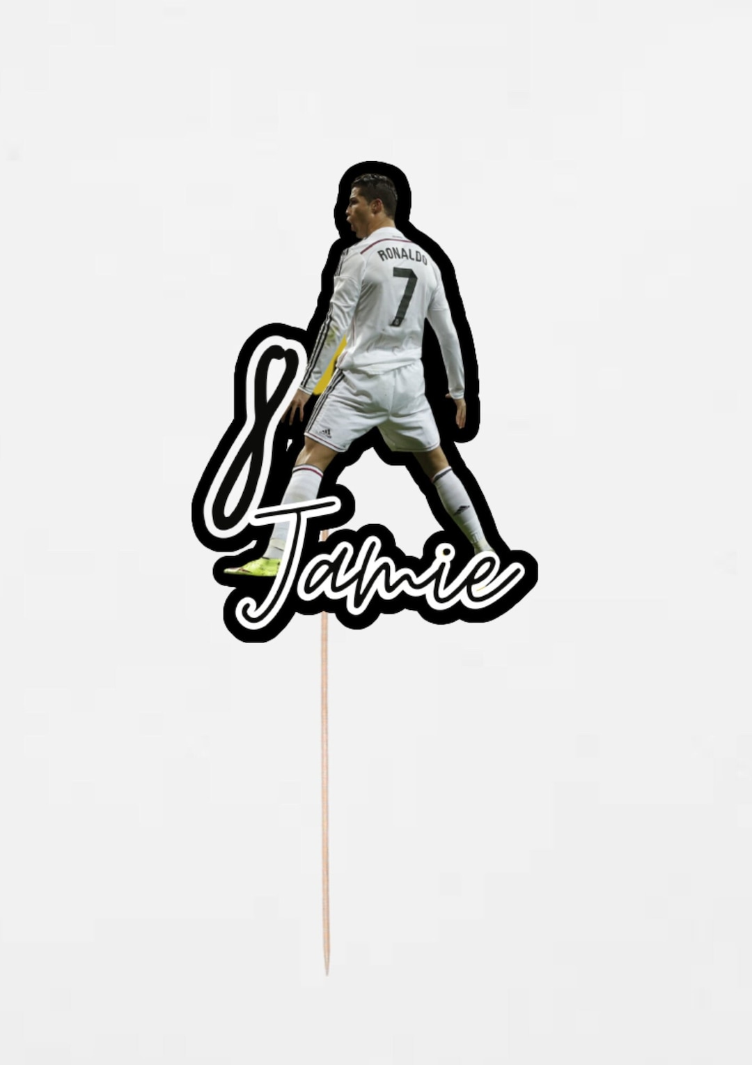 Christiano Ronaldo Cake Topper - Etsy
