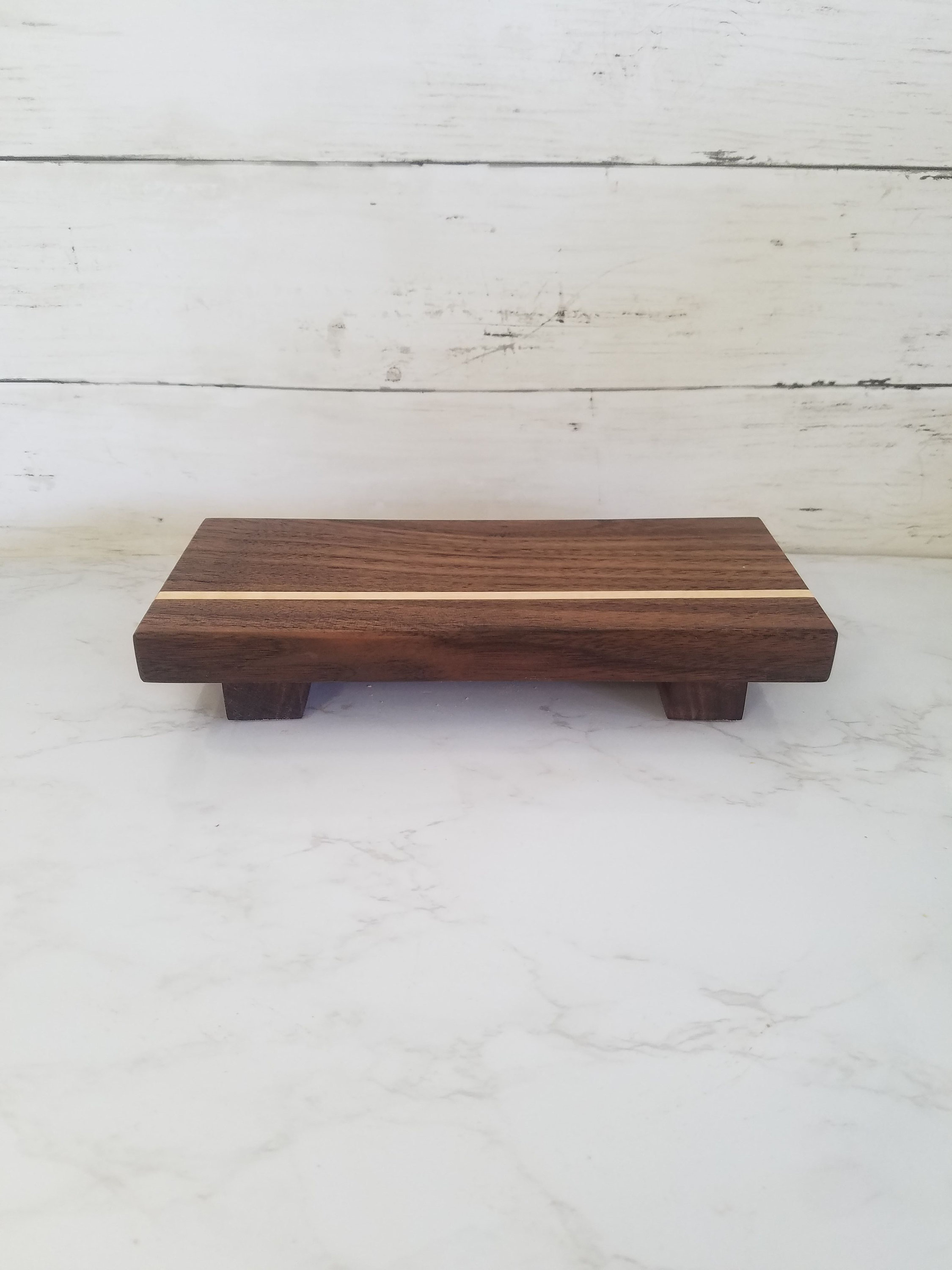 Wood Riser-natural Walnut Wood Display Stand for Home Decor - Etsy