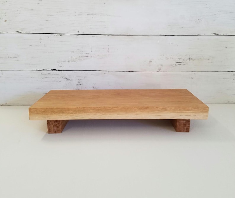 Custom Oak Wood Riser for Kitchen, Office and Home Decor - Etsy