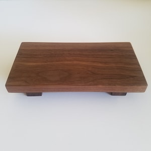Walnut Wood Riser-perfect for Elevating Plants, Candles or Decorative ...