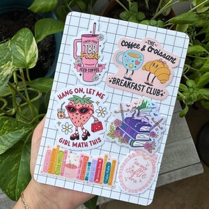 Romantasy Book Stack With Dragons Waterproof Holographic Sticker for ...