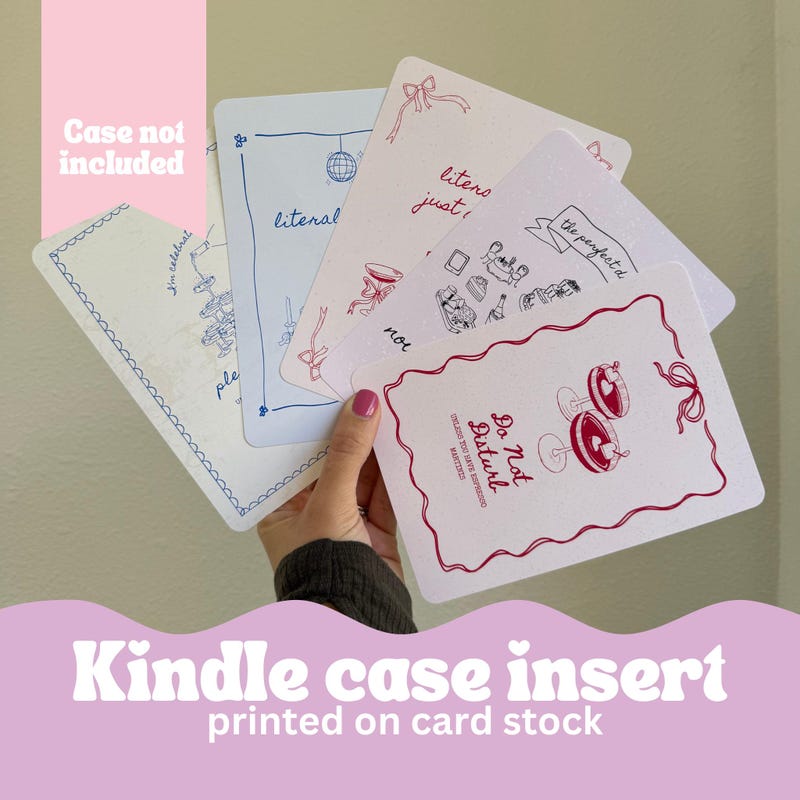 Pink Coquette Kindle Case - Etsy