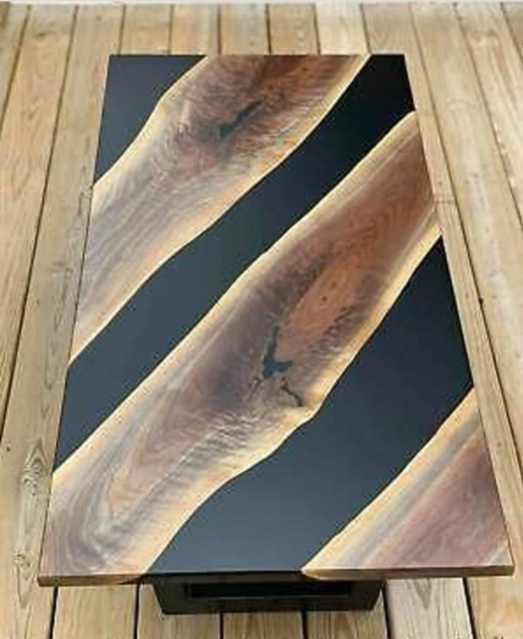 Epoxy Resin Table, Epoxy Wooden Office Table, Resin Table, Epoxy Resin ...