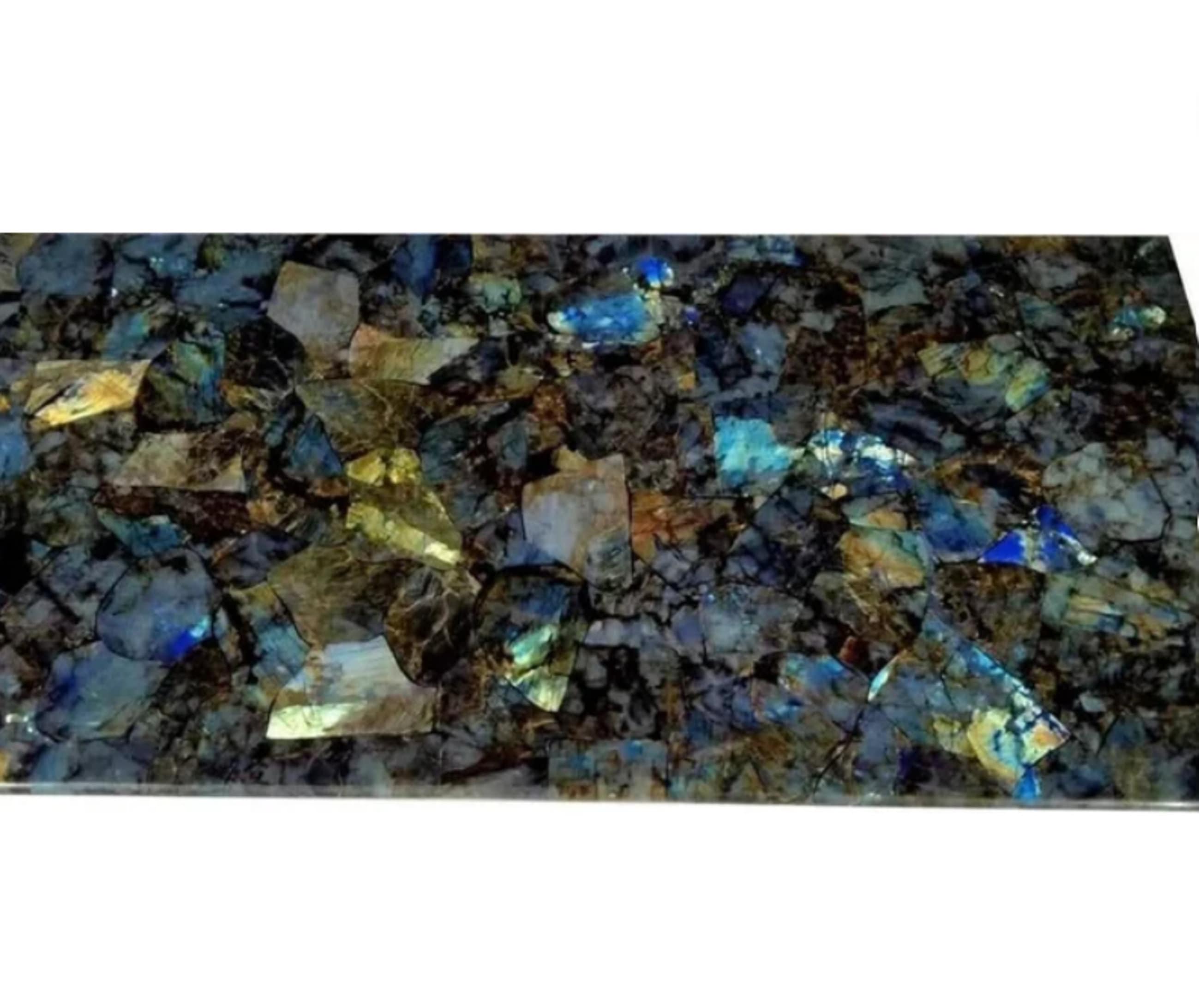 Labradorite Dining Table Top labradorite Center Table home - Etsy