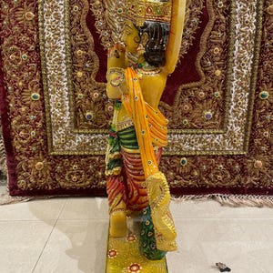 Jade Krishna Statue, Lord Krishna, Krishna Idol, Lord Gopal, Krishna ...