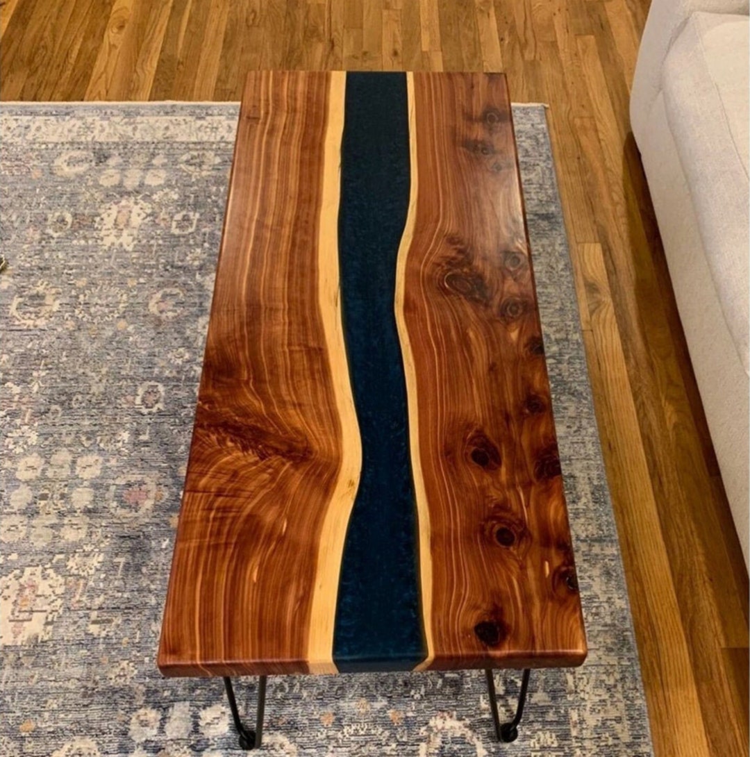 Epoxy Table Top,sofa, Center Table Top Table ,custom Order, Epoxy Resin River Table, Natural ...