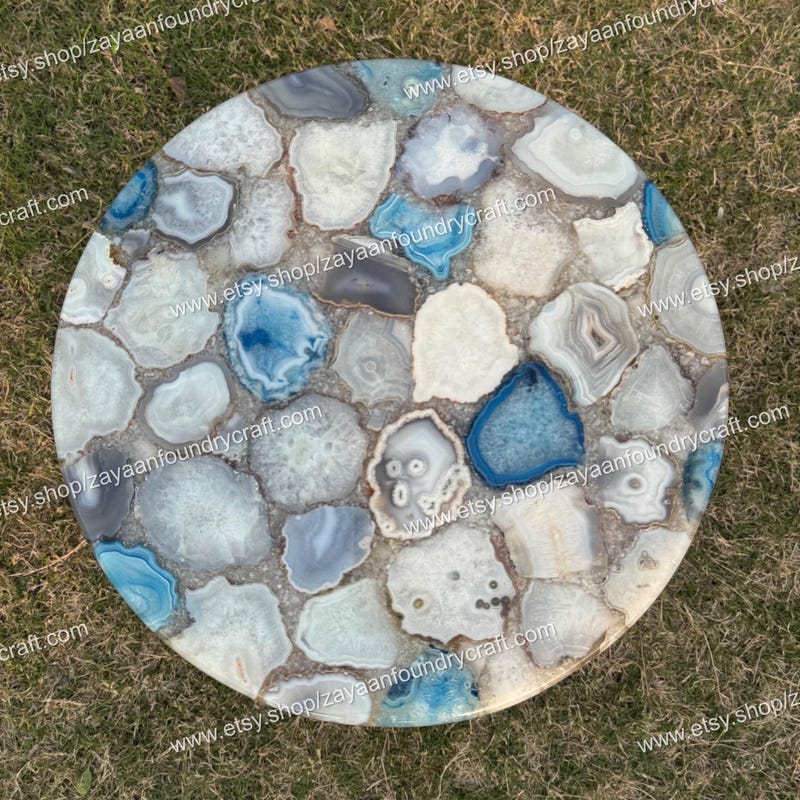 Agate End Table - Etsy