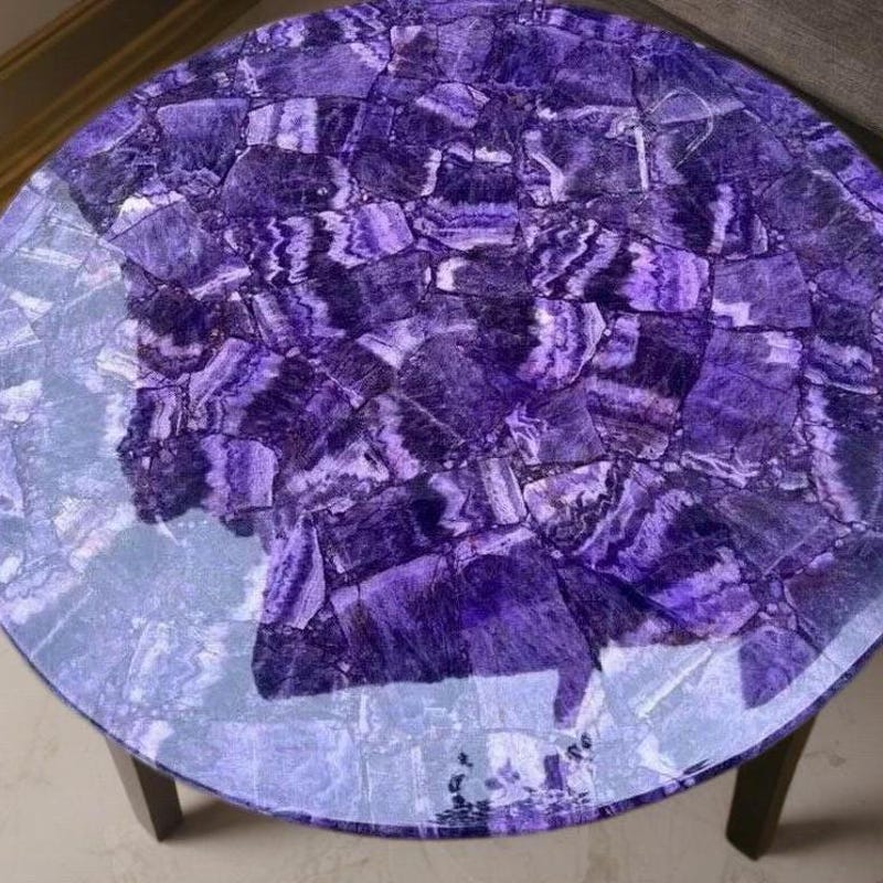 Amethyst Table - Etsy