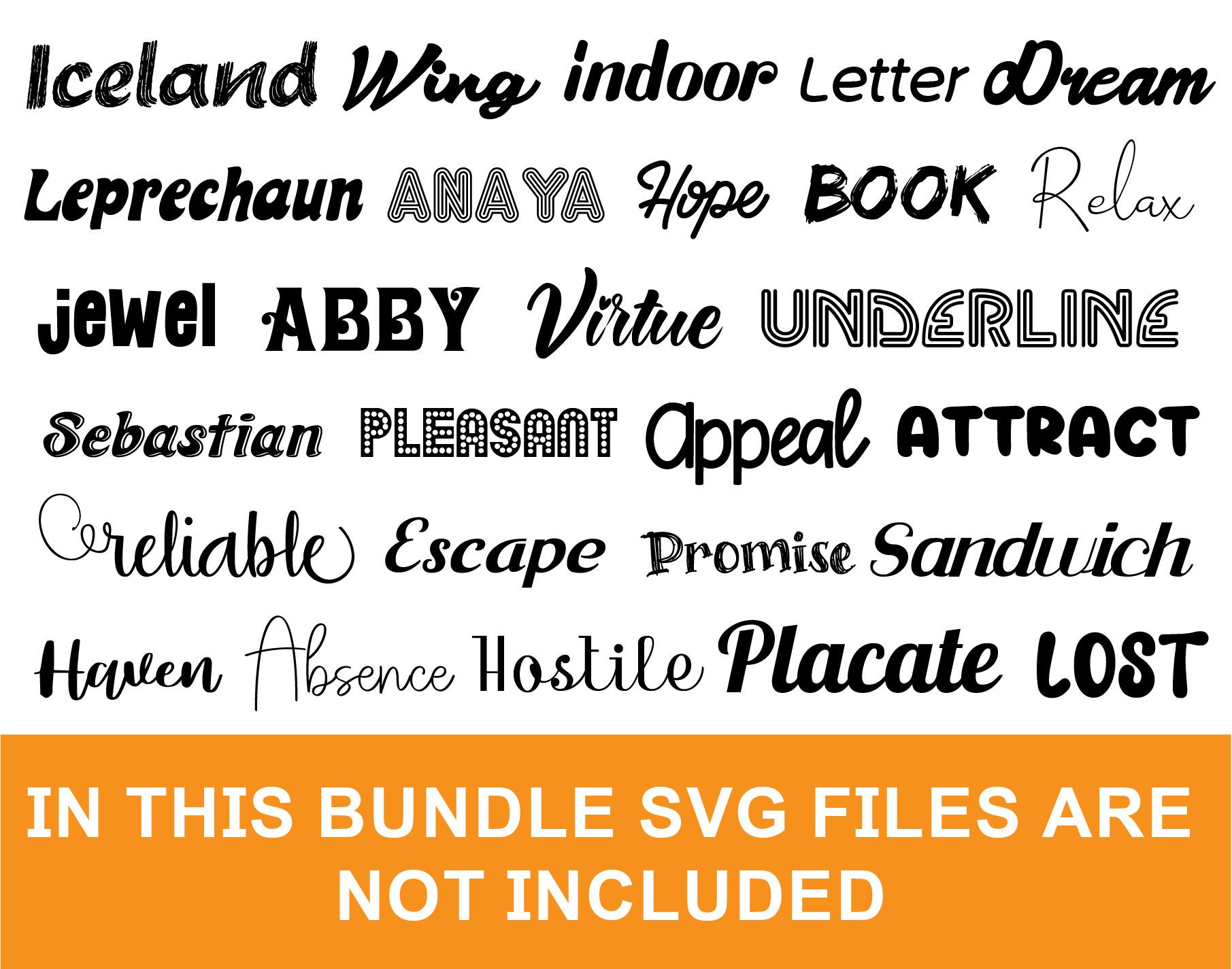 The Ultimate 100 Fonts Bundle, Cursive Font Bundle, Script Fonts, Canva ...