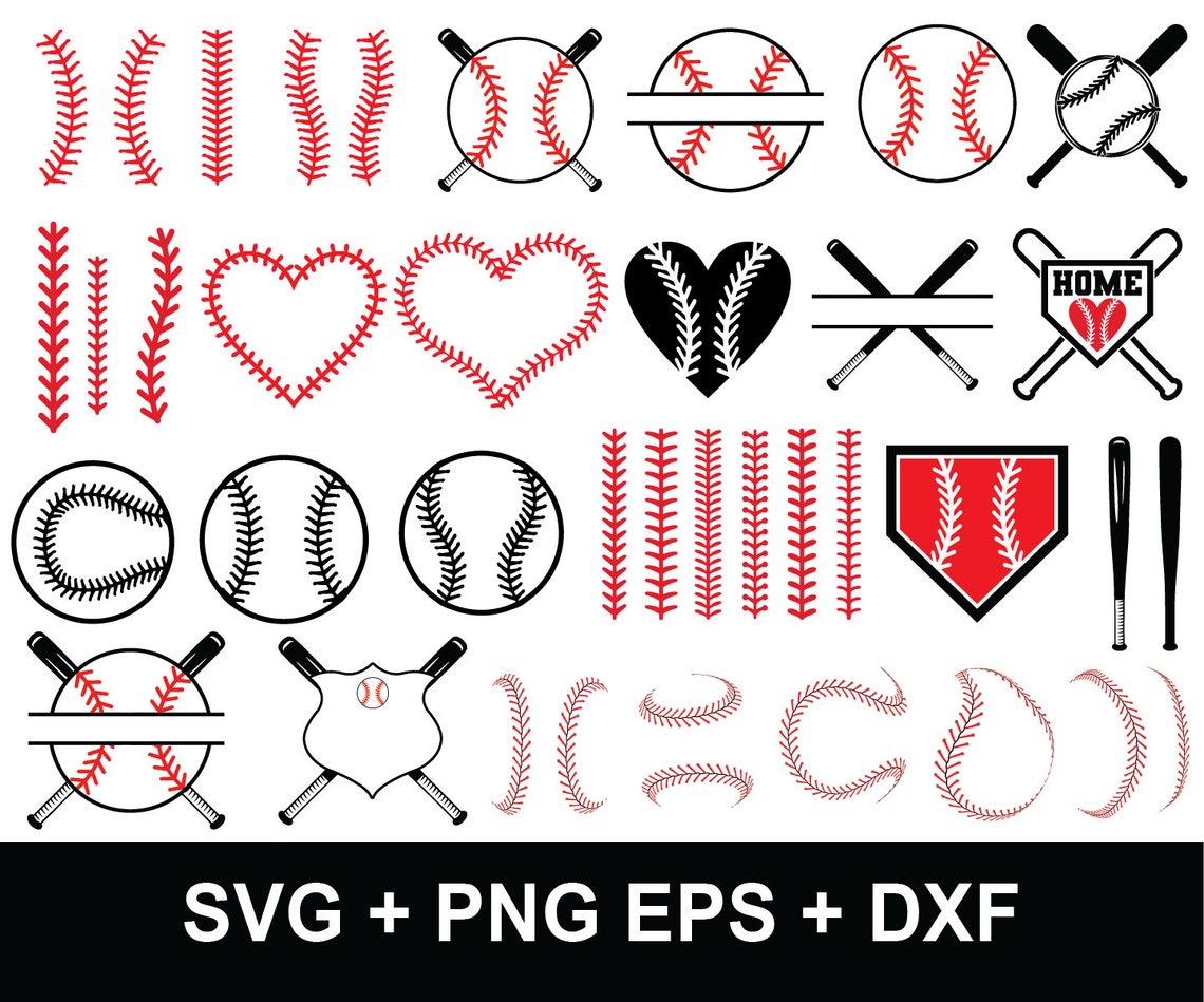 Baseball Svg Bundle, Baseball Svg, Baseball Monogram Svg, Baseball ...