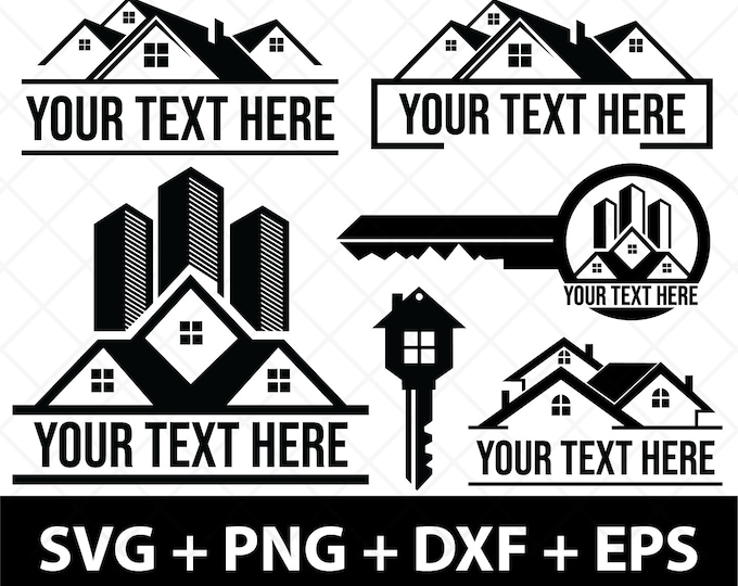 House Roof Name Box Svg, Roofing Svg, Roofer Svg, Eps, Dxf, Png, Pdf ...