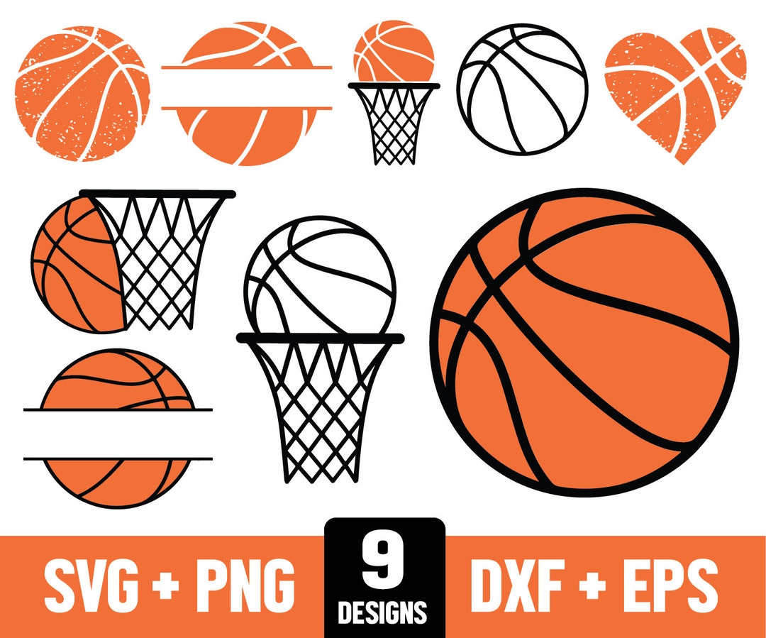 Basketball Svg Bundle, Sports Clipart, Basketball Svg, Custom Name ...