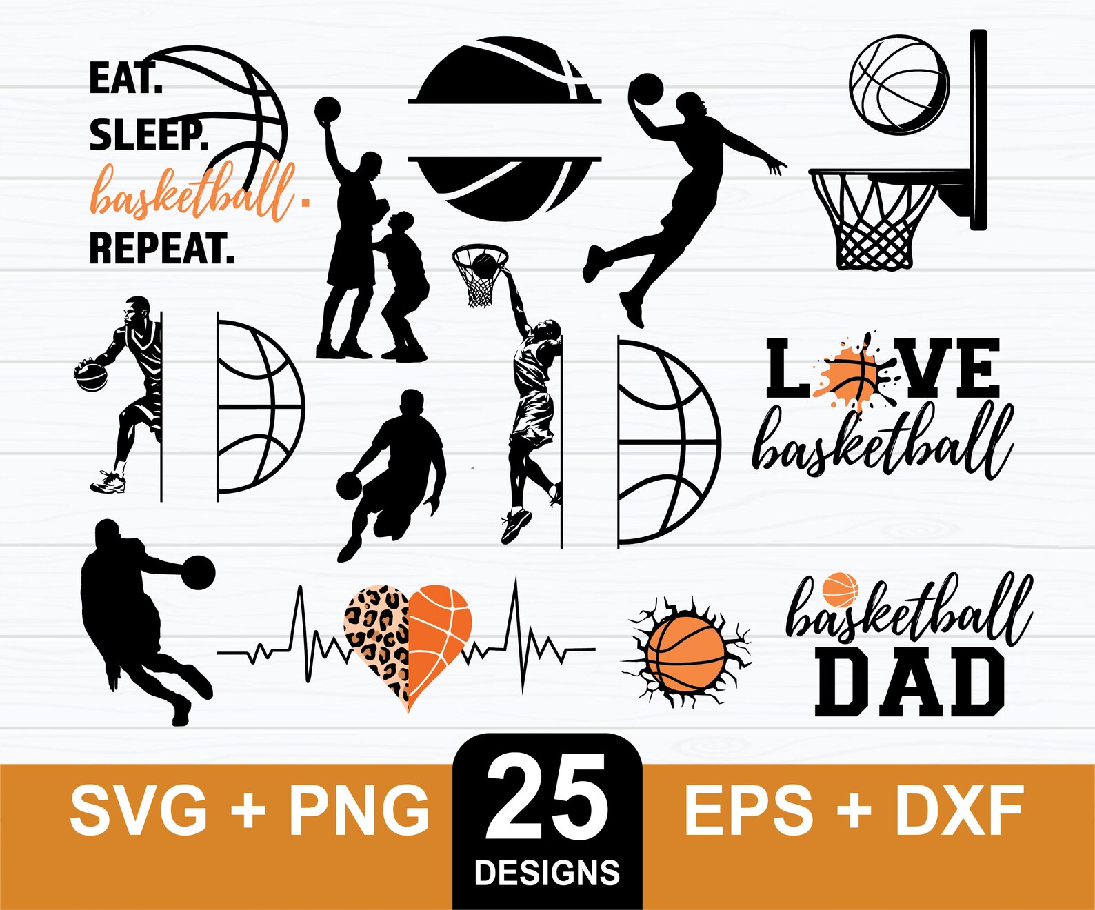 Basketball Svg Bundle, Basketball Split Monogram Svg, Basketball Svg ...