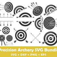 Archery SVG Cut Files for Your Crafting Work - Etsy