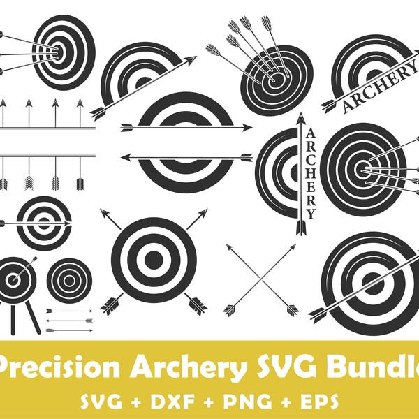 Archery Svg - Etsy