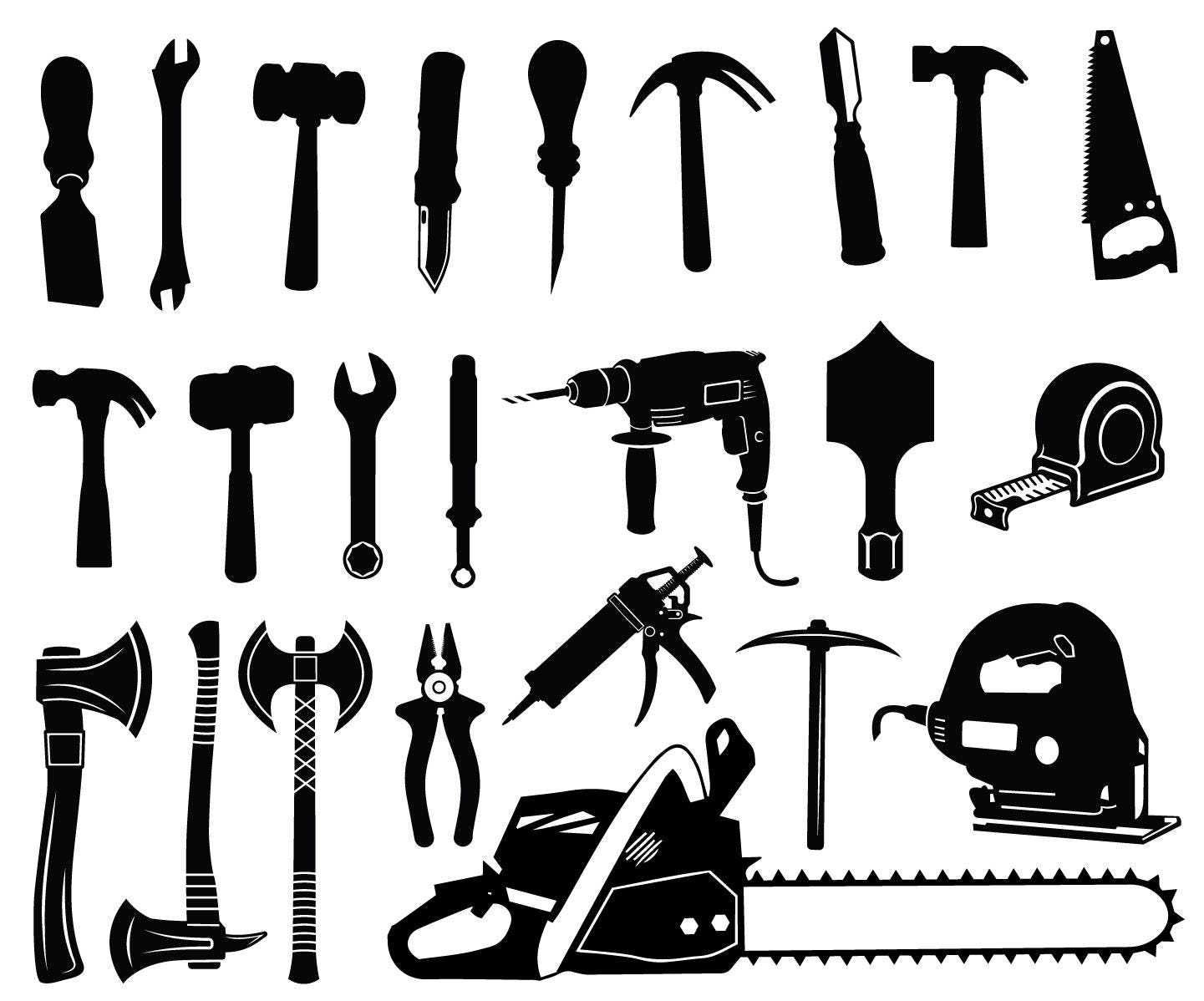 Tools Svg Bundle, Workers Tool Svg Bundle, Mechanic Tools Svg, Tools ...