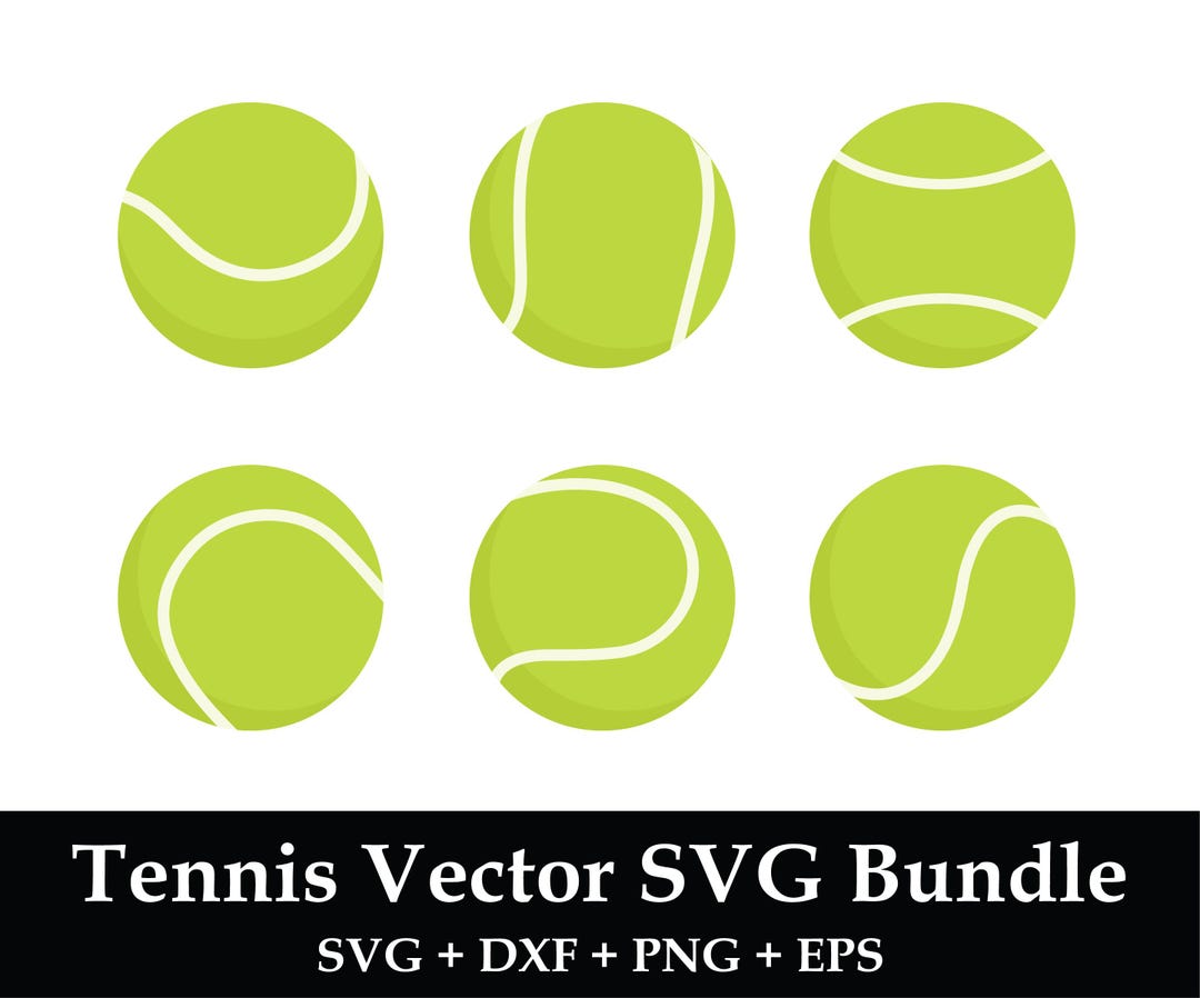 Tennis Ball Svg Bundle, Tennis Svg, Tennis Ball Svg, Ball Svg, Tennis ...