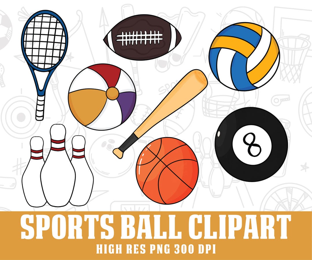 Sports Png Bundle, Baseball Png, Football Png, Soccer Png, Baseball Bat ...