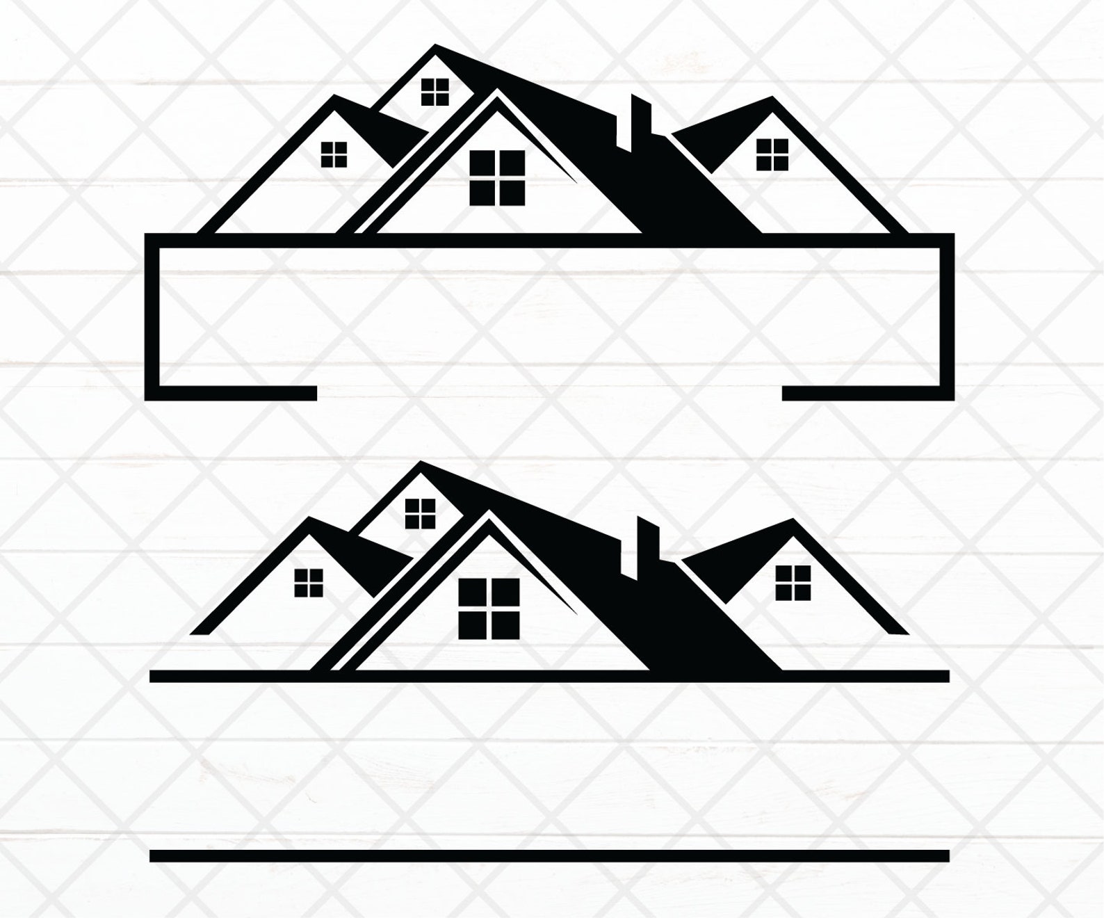 House Svg, House Roof Frame Svg, House Roofing Svg, House Clipart ...