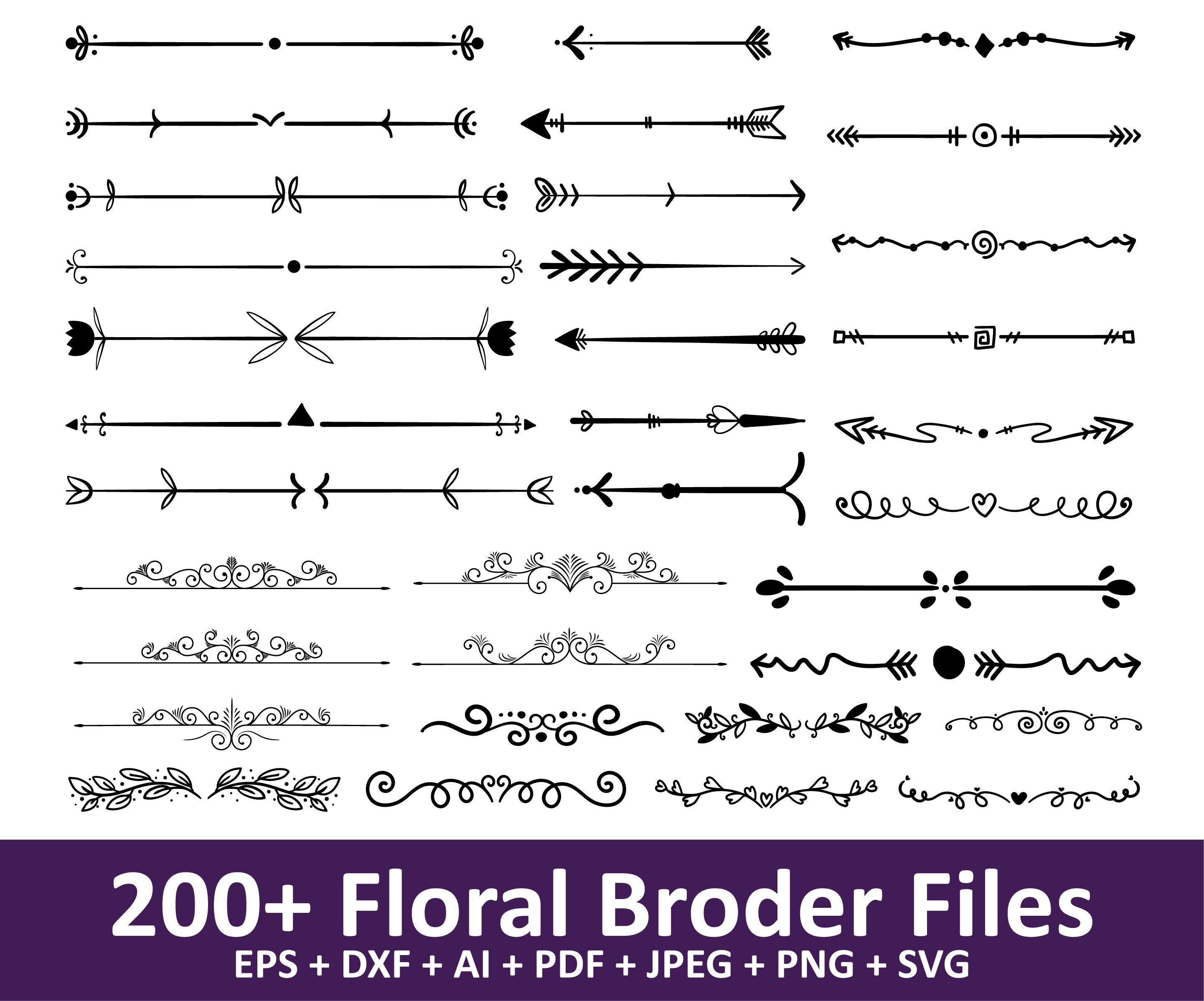 200 Text Divider svg Bundle, Text Divider svg, Herz Text Divider svg ...