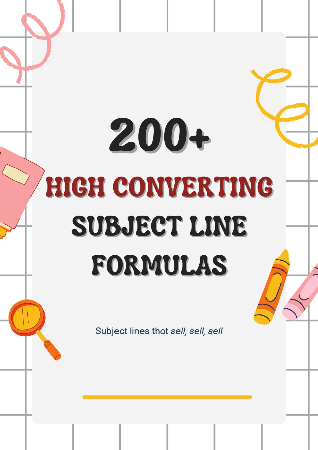200+ Email Subject Line Templates, Copywriting Guide, Marketing Copy ...