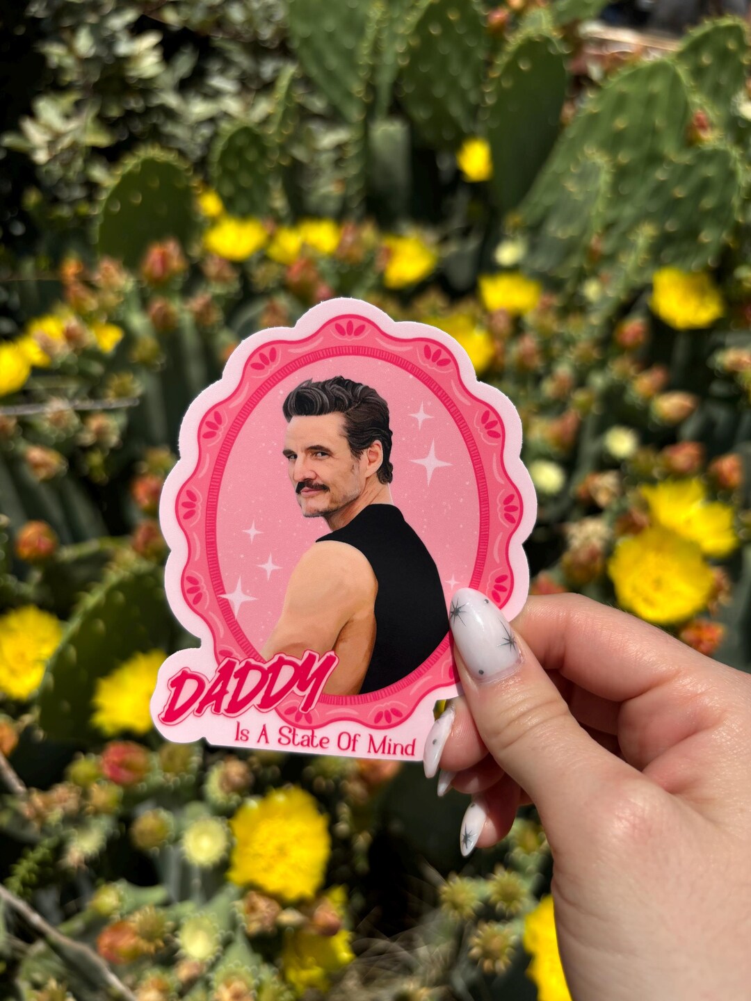 Daddy Pedro Pascal 4" Vinyl Sticker - Etsy