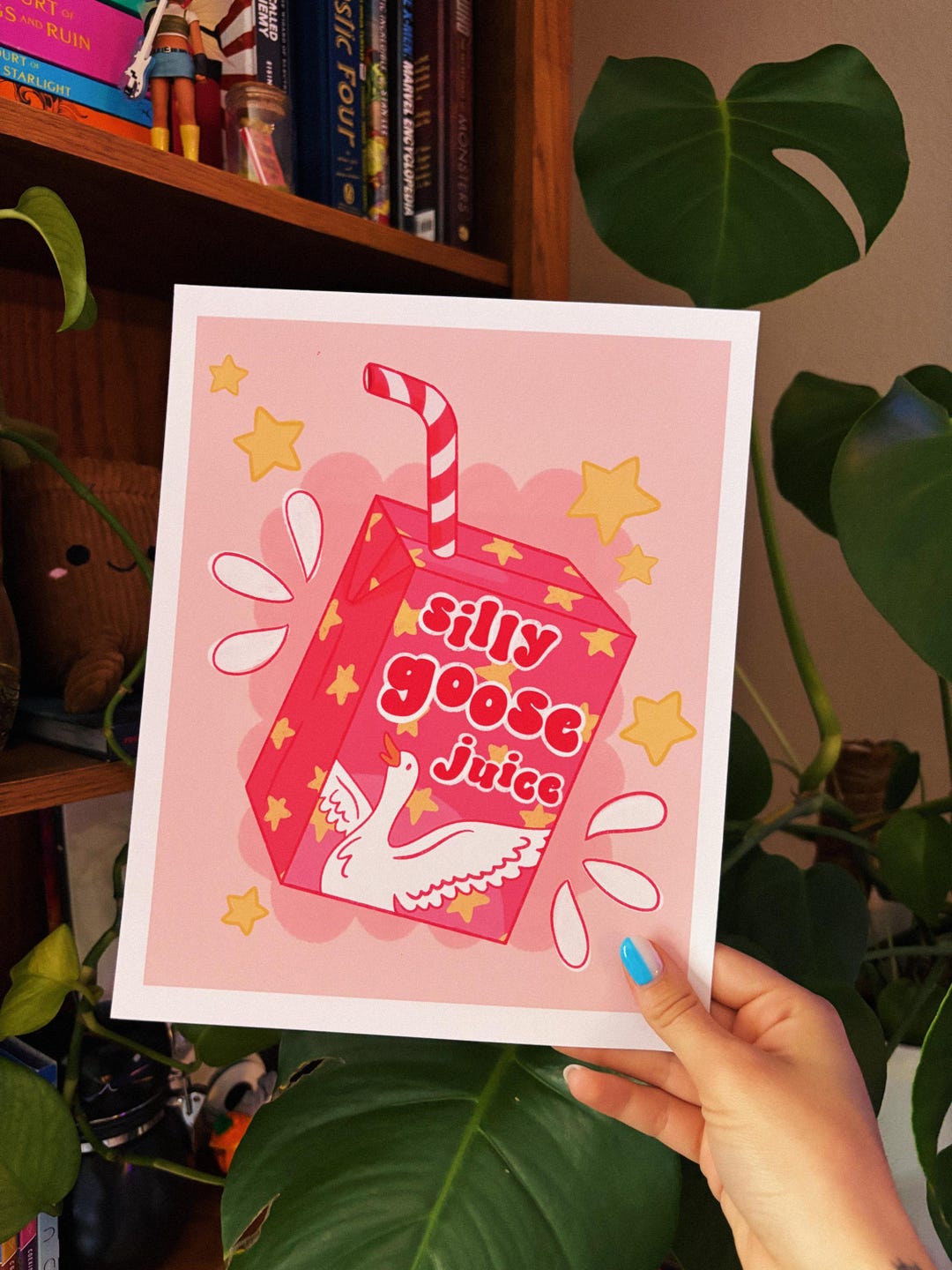 Silly Goose Juice 8"x10" Art Print - Etsy