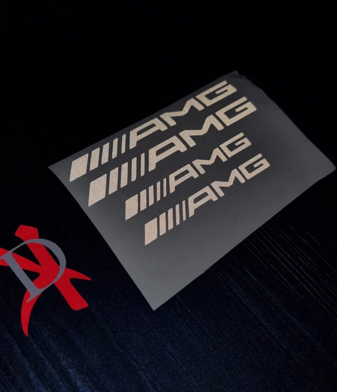 4 X Reflective Mercedes AMG Caliper Decal Car Vinyl Decal Sticker ...