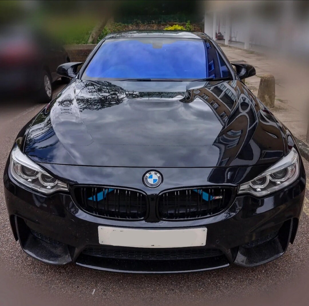BMW Reflective Bars Crash Bar Grill Vinyl Reflecting Adhesive Car Alloy ...